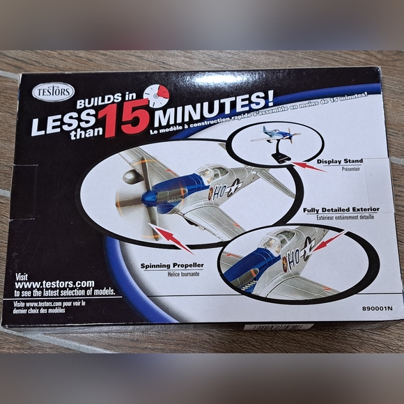 Testors | Other | Testors Quickbuild Model Airplane Kit 48 Scale P51 ...